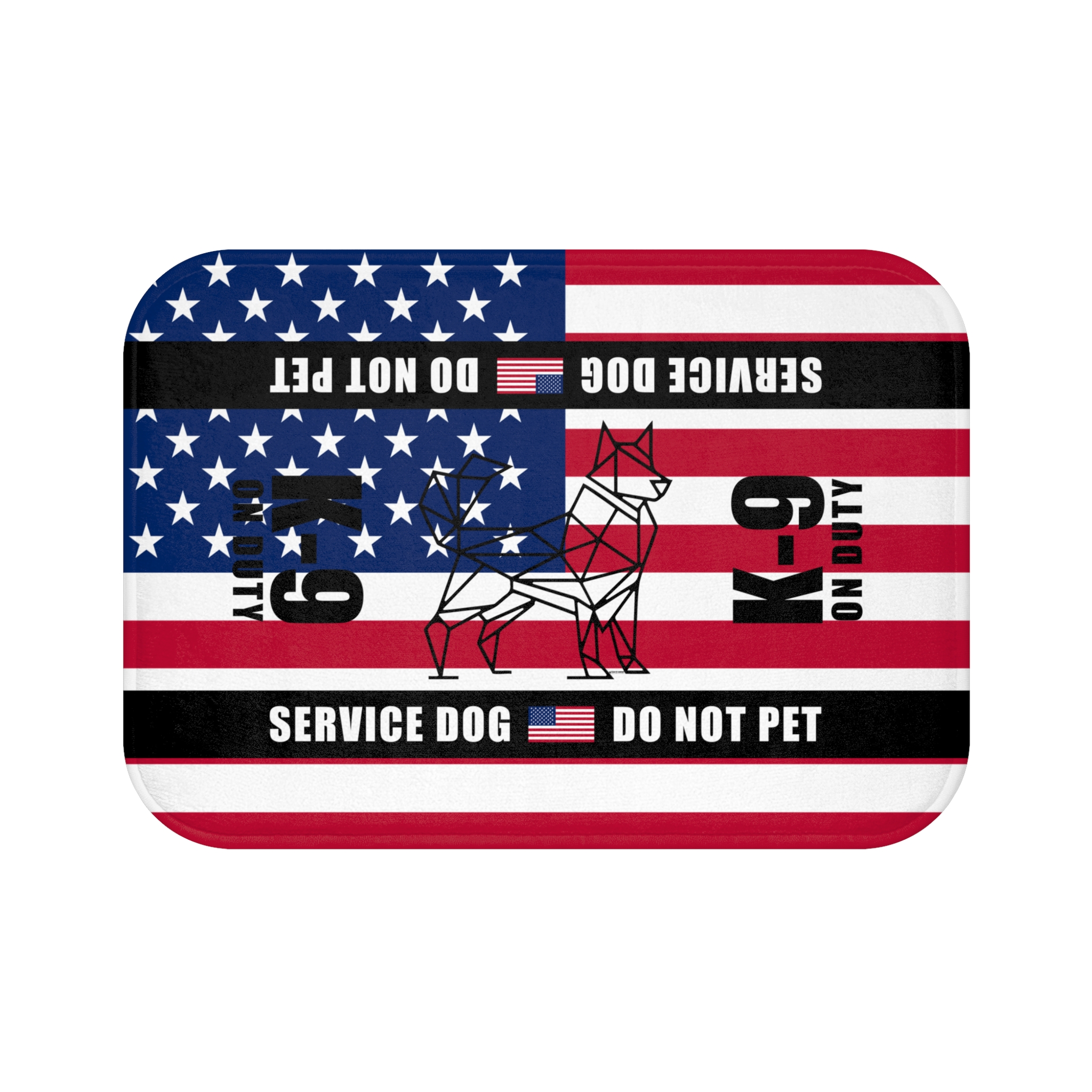 K-9 Military Service Dog Travel Mat - K-9 On Duty Portable Comfort Pet ...