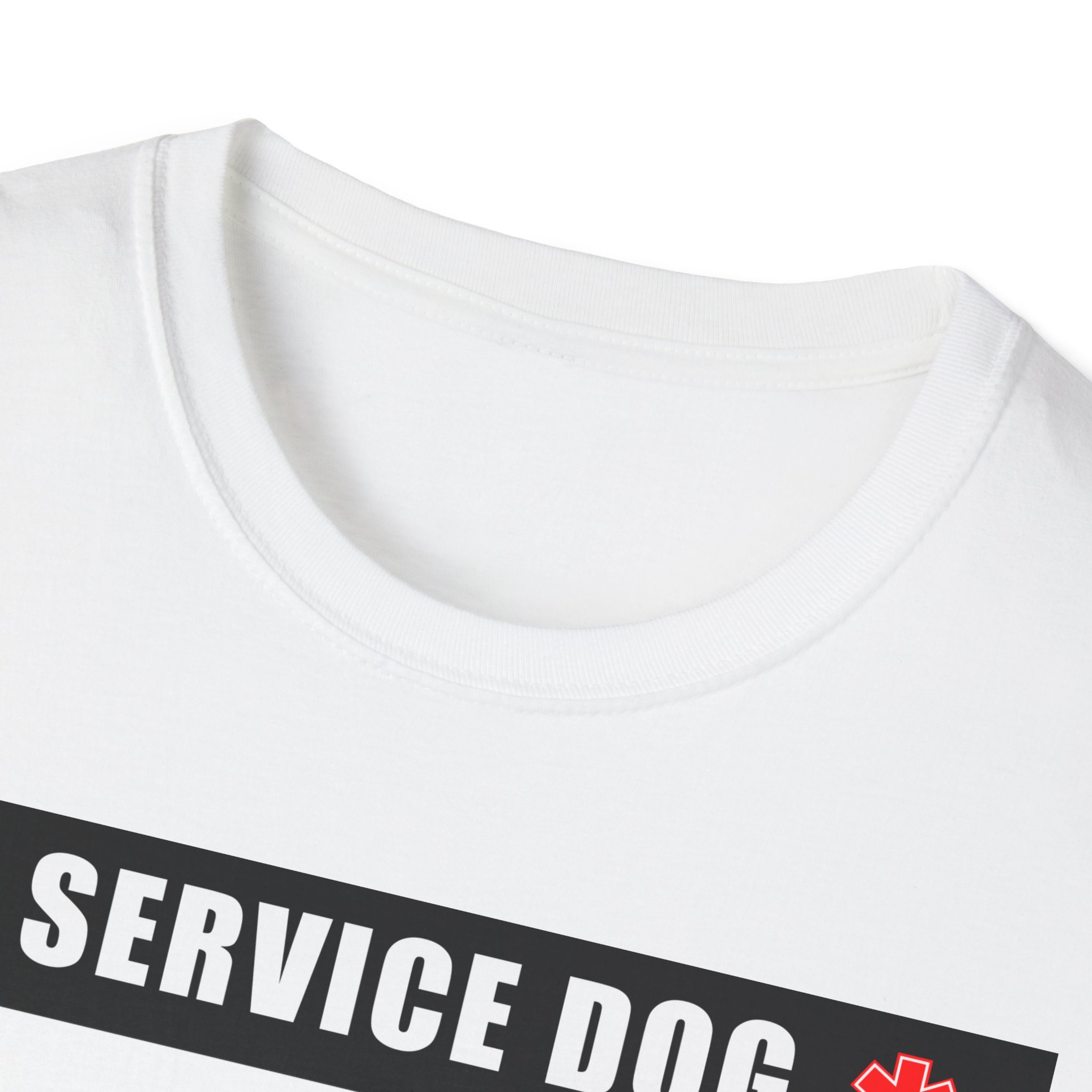 Service Dog Do Not Pet T-Shirt Red (Front & Back) Medical Alert Safety ...